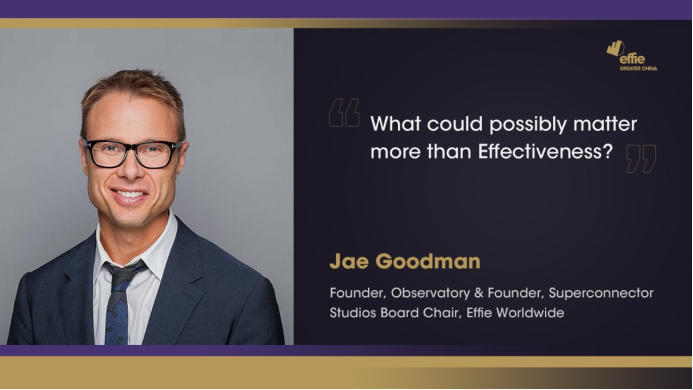 全球艾菲董事主席Jae Goodman分享实效证言-大中华区艾菲奖